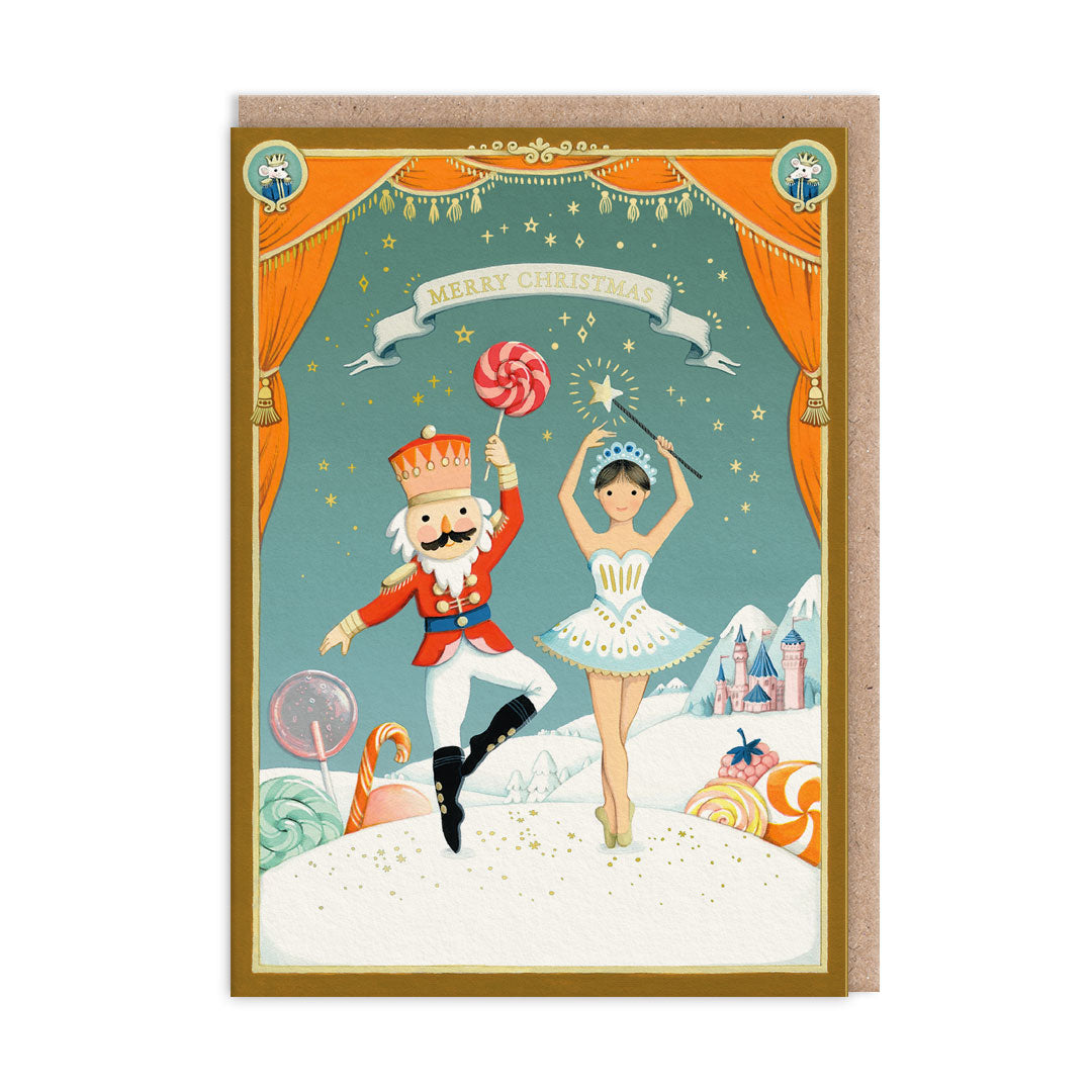 Nutcracker Theme Christmas Card – Ohh Deer