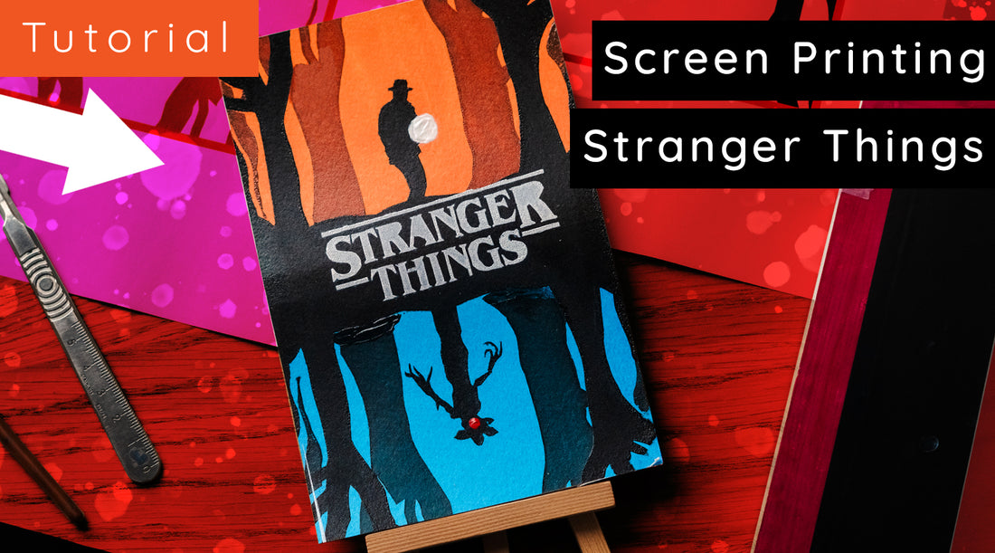 Screen Printing Stranger Things! – Ohh Deer