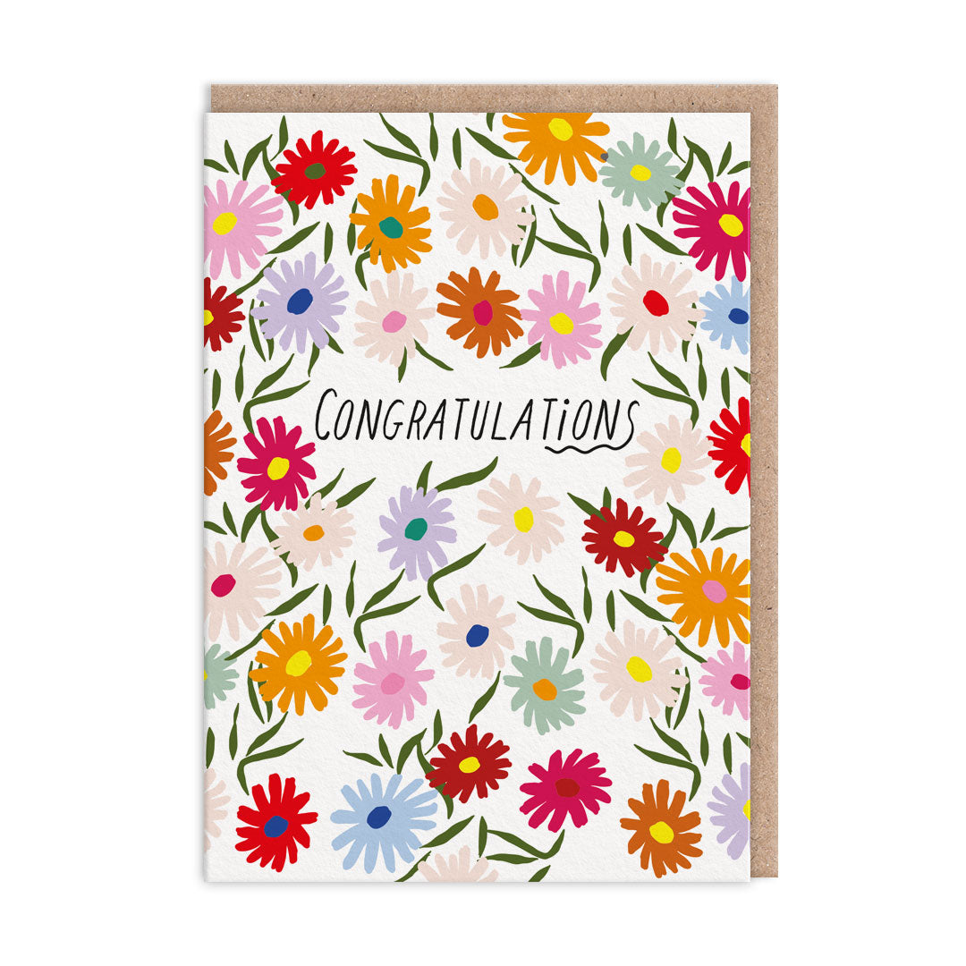Hartland's Flowers Congratulations Card 💐 | Ohh Deer