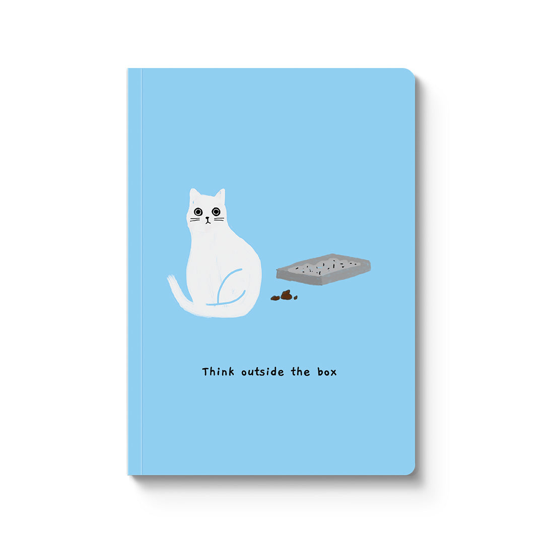 Outside The Box Perfect Bound Notebook | Ohh Deer