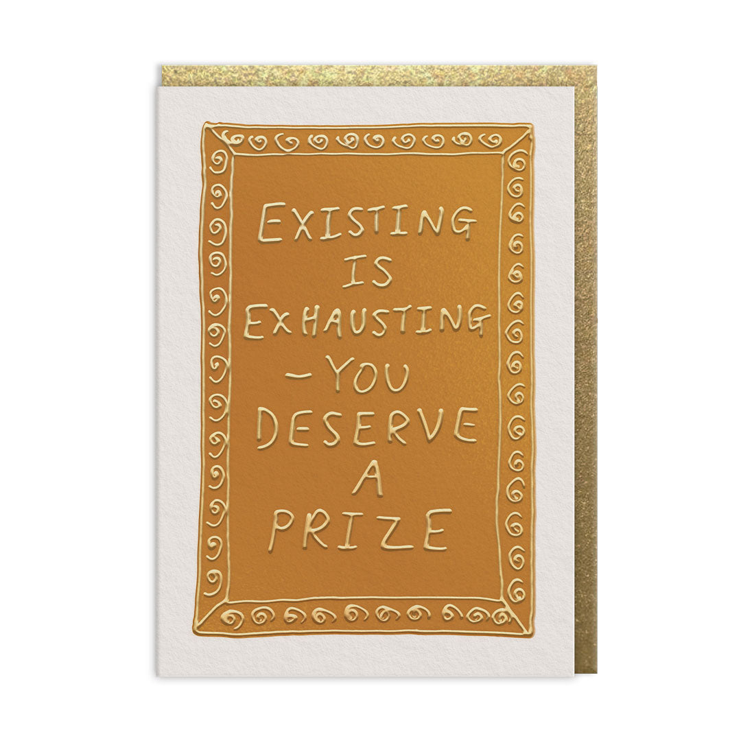 Deserve a Prize Greeting Card – Ohh Deer