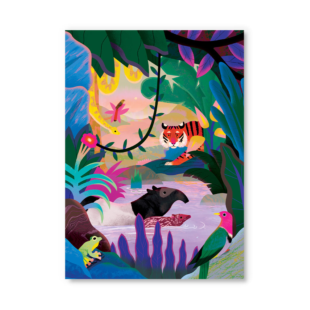 Animals of the Sumatran Jungle Postcard – Ohh Deer