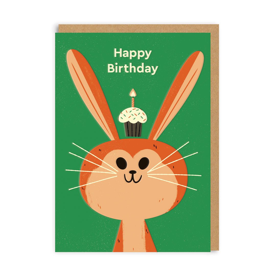 Birthday Rabbit Greeting Card – Ohh Deer
