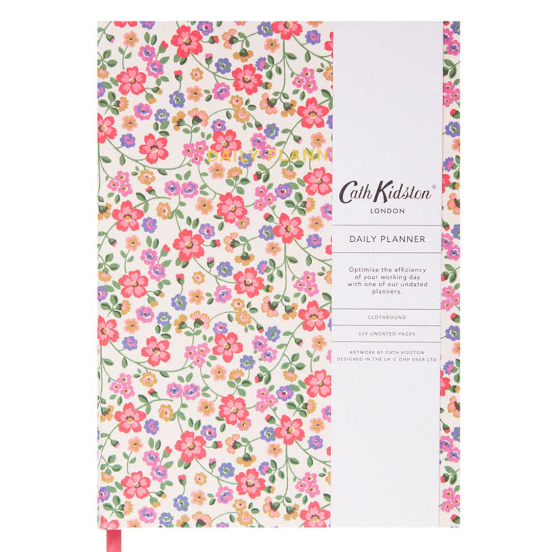 Autumn Ditsy Cream Floral Daily Planner – Ohh Deer